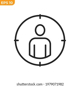 Candidate Icon Hiring Symbol Template Graphic Stock Vector (Royalty ...