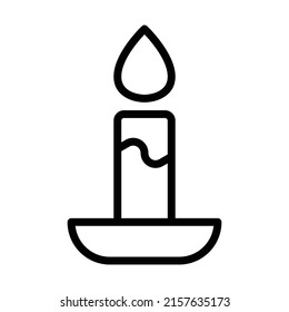 Candle Icon Wax Icon Vector Illustration Stock Vector (Royalty Free ...