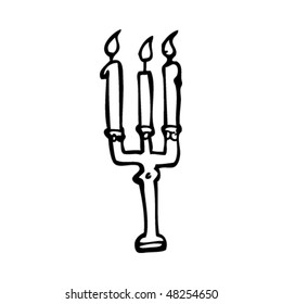 Candlestick Drawing: เวกเตอร์สต็อก (ปลอดค่าลิขสิทธิ์) 48254650 ...