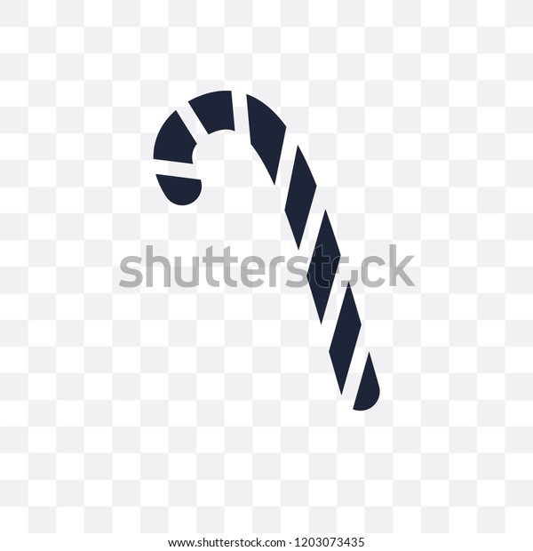 Candy Canes Transparent Icon Candy Canes Stock Vector (Royalty Free ...