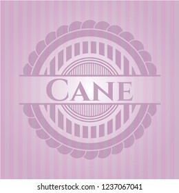 Cane Pink Emblem Stock Vector (Royalty Free) 1237067041 | Shutterstock