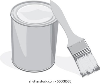 Cannikin Brush Stock Vector (Royalty Free) 55008583 | Shutterstock