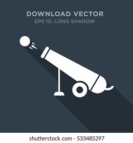 Cannon Shells Icon Illustration Isolated Vector Stock Vector (Royalty ...
