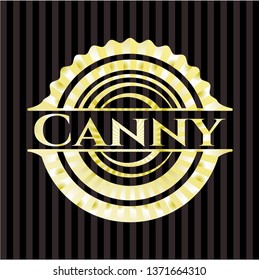 Canny Gold Emblem Stock Vector (Royalty Free) 1371664310 | Shutterstock