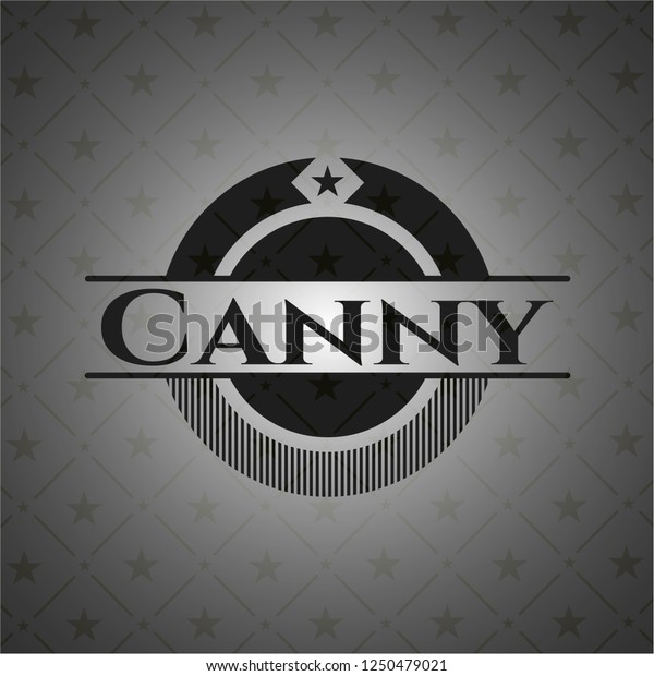 Canny Realistic Black Emblem Stock Vector (Royalty Free) 1250479021 ...