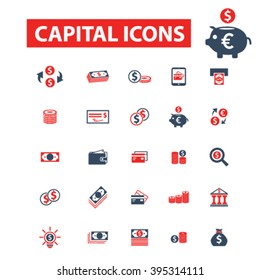 Capital Icons Stock Vector (Royalty Free) 395314111 | Shutterstock