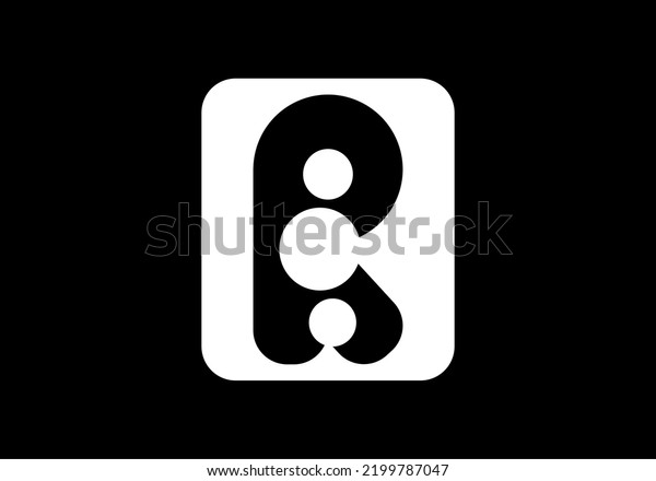Capital Initial Letter Simbol Sign Logo Stock Vector (Royalty Free ...