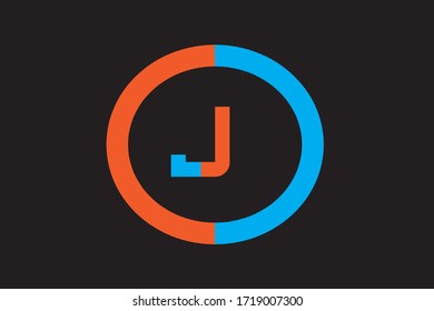 Capital Letter J Vector Image Stock Vector (Royalty Free) 1719007300