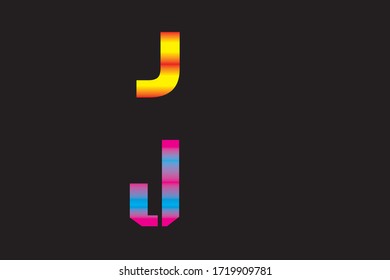 Capital Letter J Vector Image Stock Vector (Royalty Free) 1719909781 ...