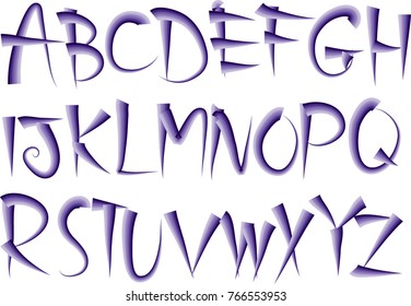 Capital Letters Design Set Stock Vector (Royalty Free) 766553953 ...
