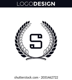 Capital S Letter Logo Create Logos Stock Vector (Royalty Free ...
