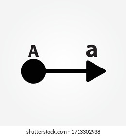 Caps Lock Symbol Icon Vector Illustration Stock Vector (Royalty Free ...