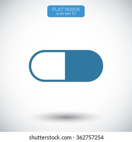 Capsul Icon Stock Vector (Royalty Free) 362757254 | Shutterstock