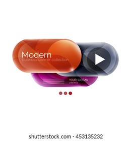 Capsule Business Option Infographics Vector Presentation Stock Vector ...
