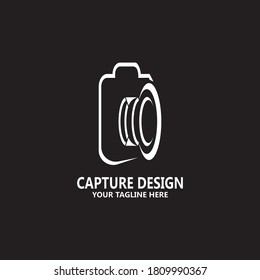 Capture Camera Photography Icon Logo Design Stock Vector (Royalty Free ...