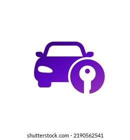 Car Access Icon Key Stock Vector (Royalty Free) 2190562541 | Shutterstock