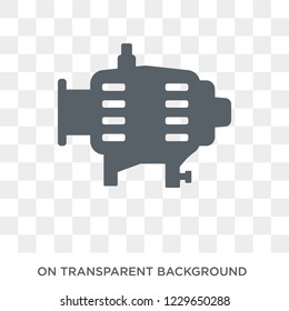 Car Alternator Icon Car Alternator Design Stock Vector (Royalty Free ...