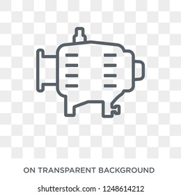 Car Alternator Icon Car Alternator Design Stock Vector (Royalty Free ...