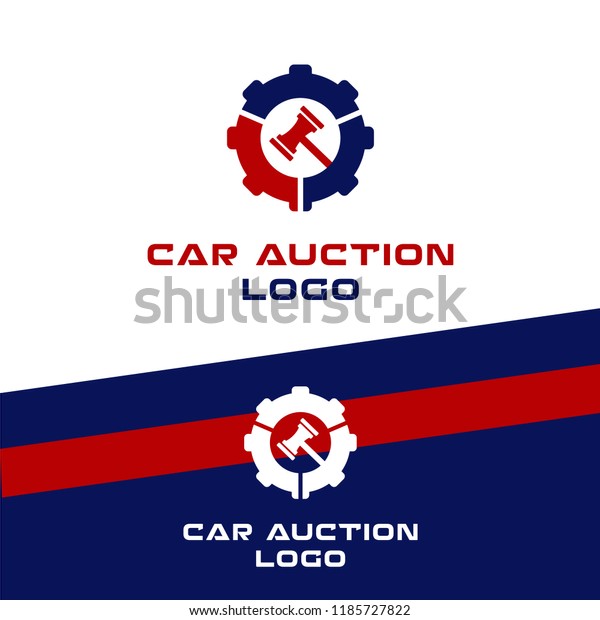 Car Auction Logo Stock Vector (Royalty Free) 1185727822 | Shutterstock