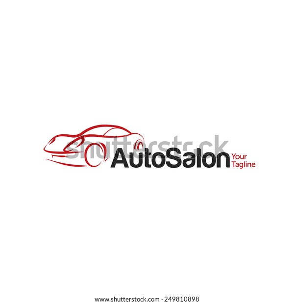 Car Auto Salon Logo Vector Template Stock Vector (Royalty Free ...