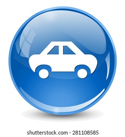 Car Button Stock Vector (Royalty Free) 281108585 | Shutterstock