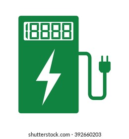 Car Charging Point Icon: vector de stock (libre de regalías) 414613960 ...