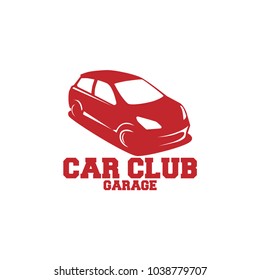 Car Club Logo Vector: vector de stock (libre de regalías) 1038779707