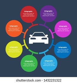 Car Comparison Description Indicators Car Icon Stock Vector (Royalty ...
