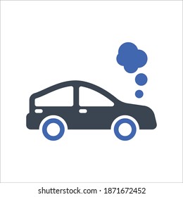 Car Damage Icon Vector Graphics Stock Vector (Royalty Free) 1871680216 ...