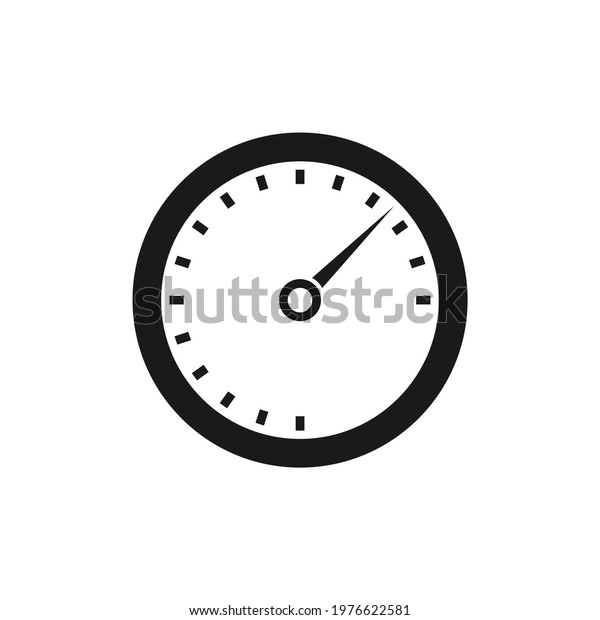 Car Dashboard Icon Speedometer Symbol Auto Stock Vector (Royalty Free ...