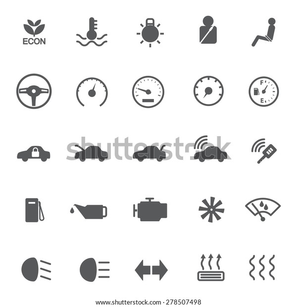 Car dashboard icons Stock Images - Search Stock Images on Everypixel