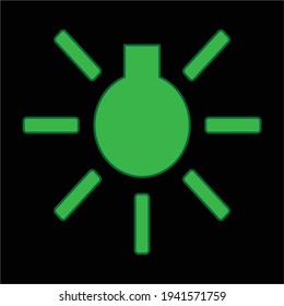 Car Dashboard Indicator Icon Symbol Vector Stock Vector (Royalty Free ...