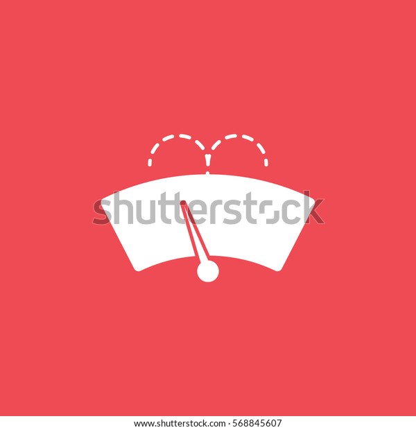 Car Dashboard Warning Light Washer Fluid Stock Vector (Royalty Free ...