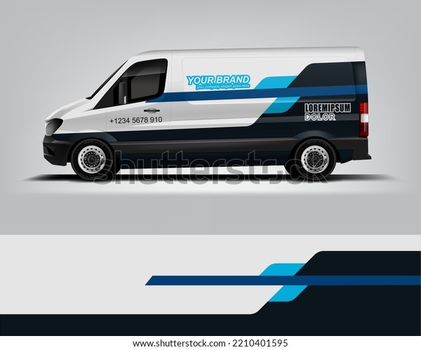 Car Decal Design Vector Graphic Abstract Stock Vector (Royalty Free ...