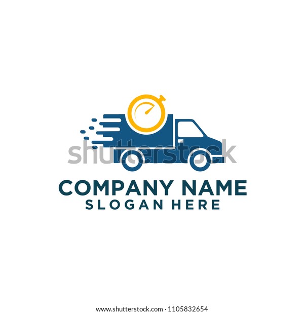 Car Delivery Logo Stock Vector (Royalty Free) 1105832654 | Shutterstock
