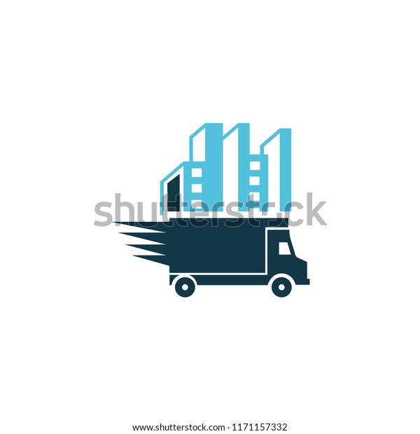 Car Delivery Logo Stock Vector (Royalty Free) 1171157332 | Shutterstock