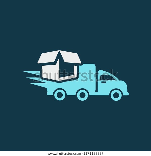 Car Delivery Logo Stock Vector (Royalty Free) 1171158559 | Shutterstock
