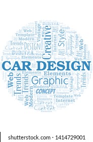 Car Design Word Cloud Wordcloud Made: เวกเตอร์สต็อก (ปลอดค่าลิขสิทธิ์ ...