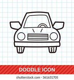 Car Doodle Stock Vector (Royalty Free) 361631705 | Shutterstock