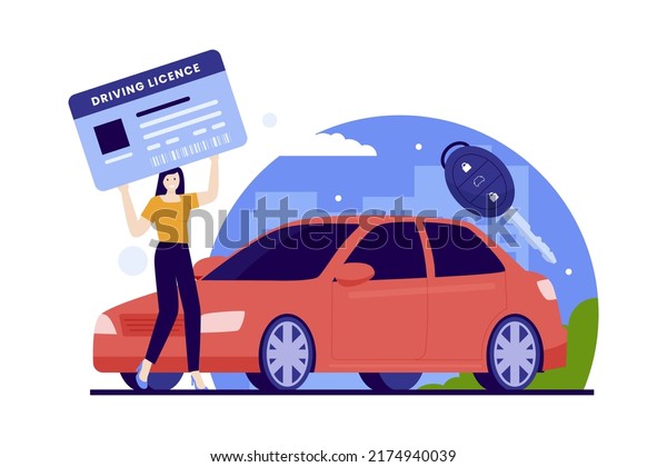 5,488 Car Driver License Stock Vectors, Images & Vector Art | Shutterstock