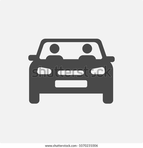 Car Driver People Vector Icon Stock Vector (Royalty Free) 1070231006 ...