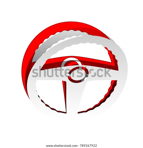 Car Driver Sign Vector Detachable Paper Stock Vector (Royalty Free ...