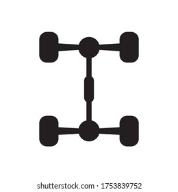 Car Frame Icon Automotive Icon Vector Stock Vector (Royalty Free ...