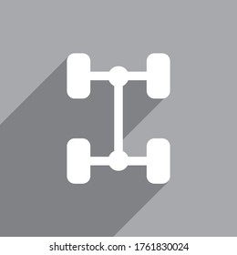 Car Frame Icon Automotive Icon Vector Stock Vector (Royalty Free ...