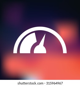 Car Gauge Icon Stock Vector (Royalty Free) 315964967
