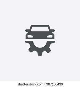 Car Gear Icon Stock Vector (Royalty Free) 387150430 | Shutterstock