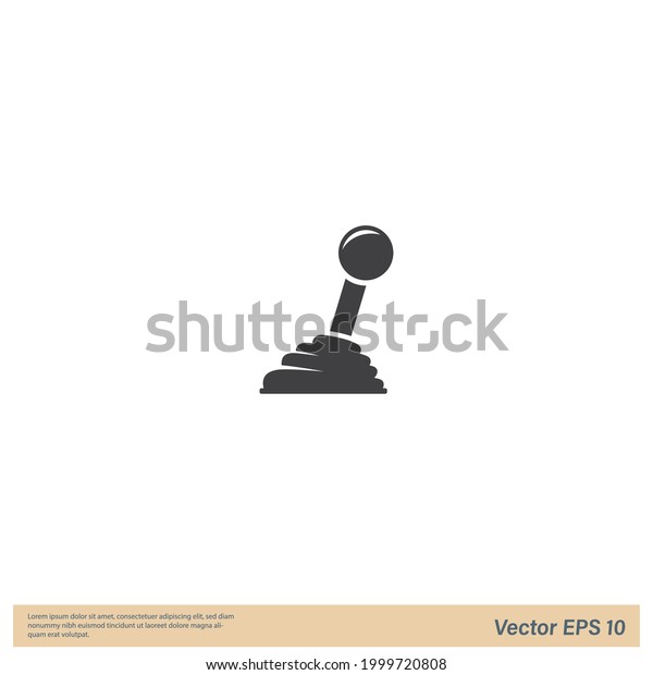 Car Gear Icon Vector Illustration Logo Stock Vector (Royalty Free ...