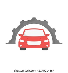 Car Gear Logo Design Template Vector Stock Vector (Royalty Free ...