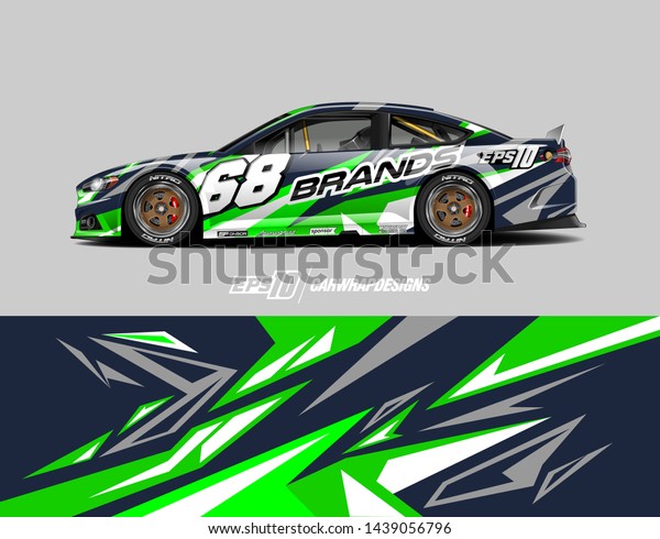 Car Graphic Design Concept Abstract Racing : image vectorielle de stock ...