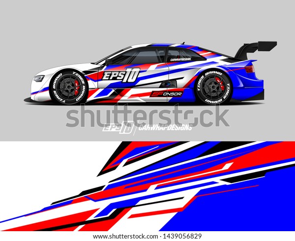 Car Graphic Design Concept Abstract Racing: เวกเตอร์สต็อก (ปลอดค่า ...